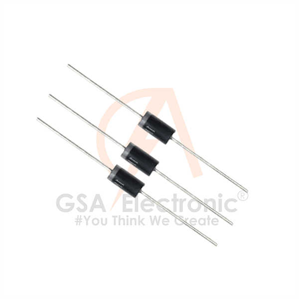 1N4007 1W Diode (Pack of 15) - GSA Electronic India