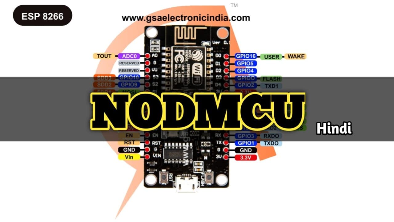 NodeMCU ESP8266 - GSA Electronic India