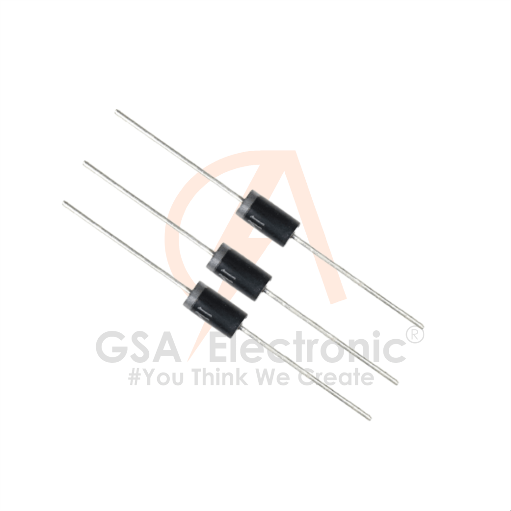 1N4007 1W Diode (Pack of 15) - GSA Electronic India